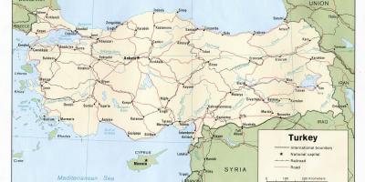 Turquía mapa Mapas de Turquía (Asia Occidental Asia)